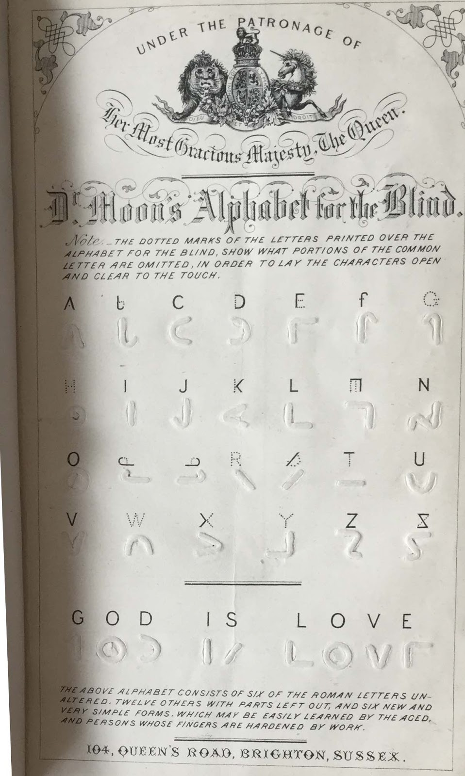 Lothian Health Services Archive: Reading by Moon's type...