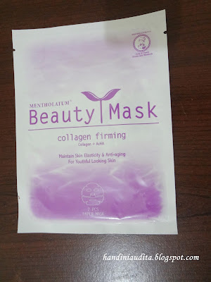 Rohto Mentholatum Beauty Mask - Collagen Firming | Handini Audita