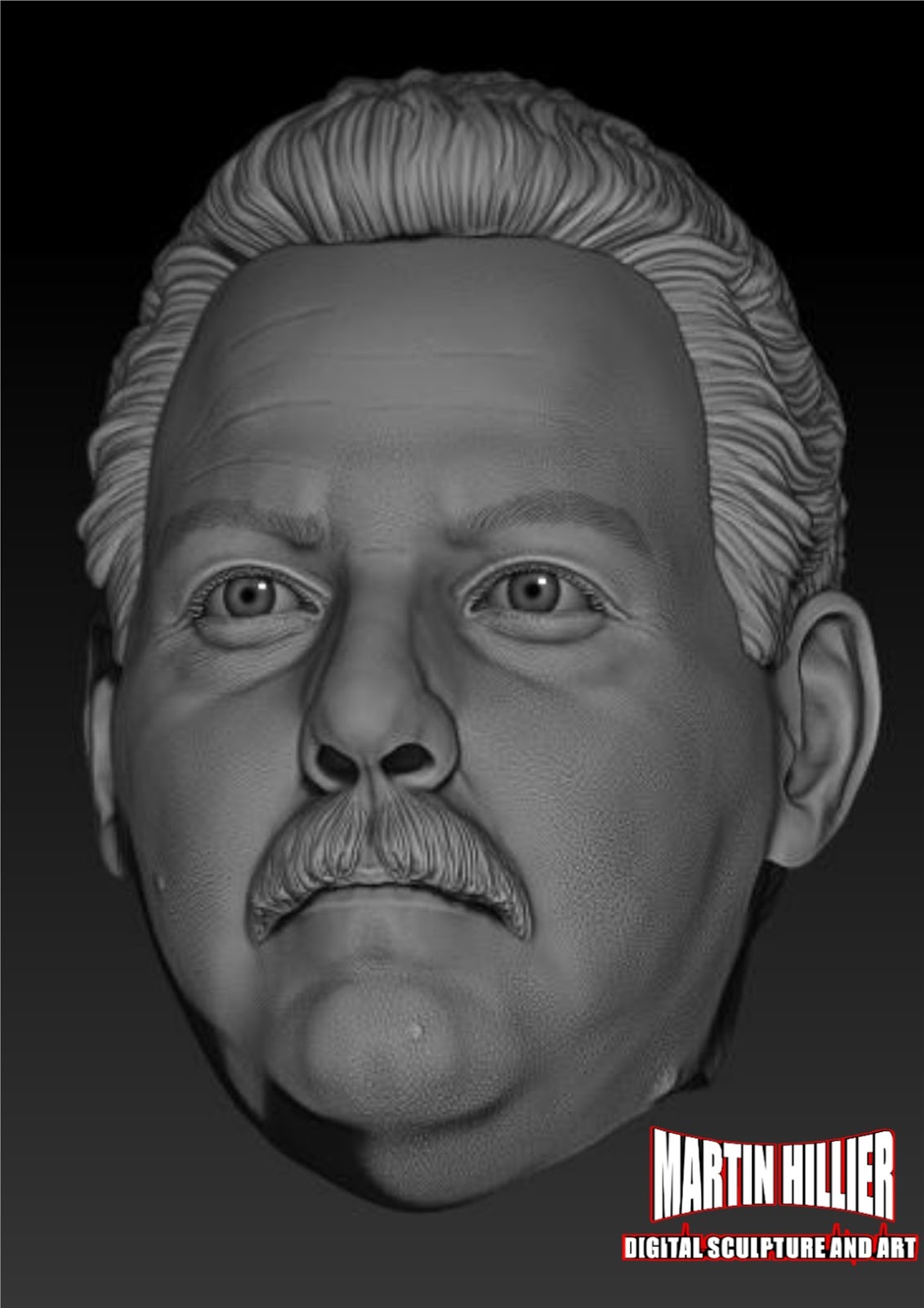 MARTIN HILLIER DIGITAL SCULPTURE AND ART - 1/6 SCALE ACTION FIGURE ...