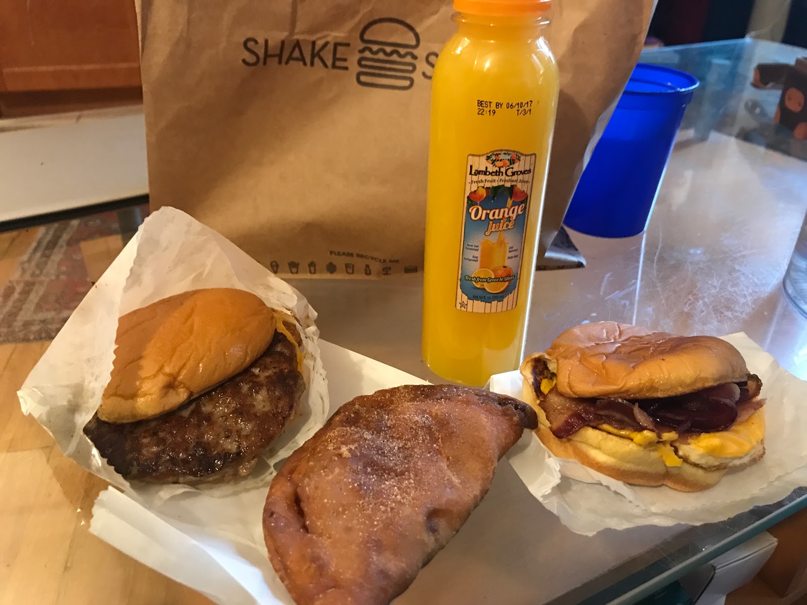 Shake Shack Breakfast!