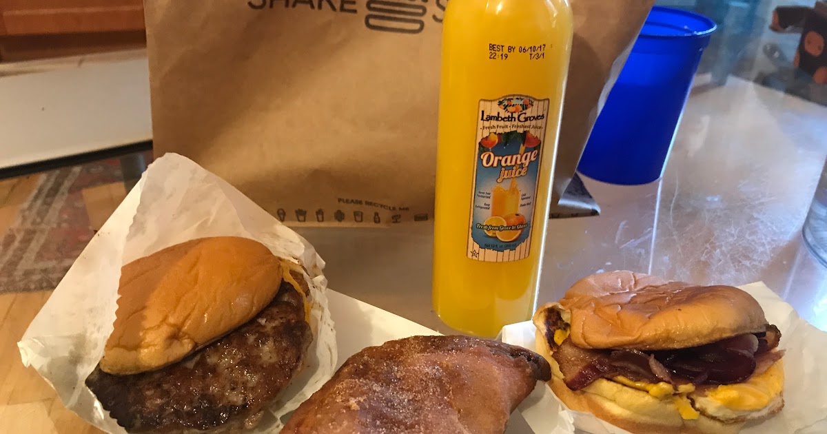 Shake Shack Breakfast!