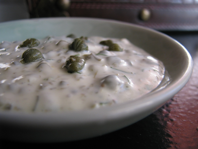 Tate's Kitchen: lemon caper sauce