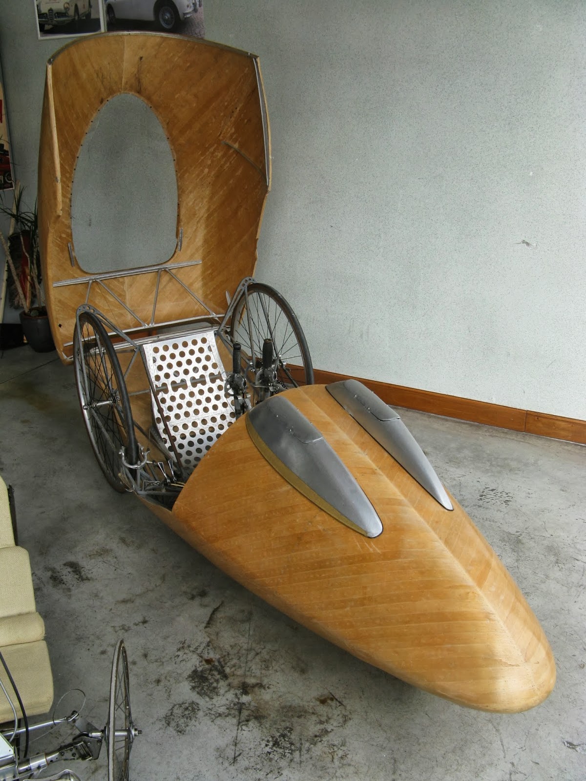 plywood velomobile