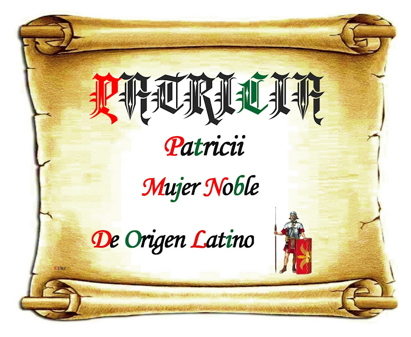 El origen de los nombres: Patricia