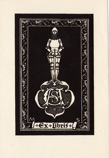 Canadian Bookplates: The Architect's Library