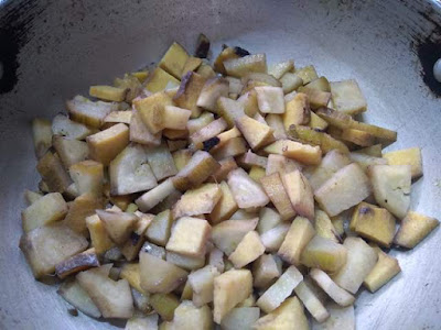 Plantain and Yam Eriseri - Vazhaikkai SenaiKizhangu Eriseri