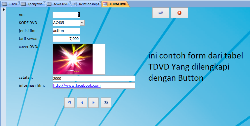 cara membuat tabel, query dan form pada MS access 2007 - NIJEKOblog