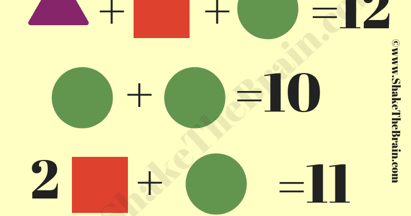 Mathematical Brain Teaser: Algebra Problem (with Solution)