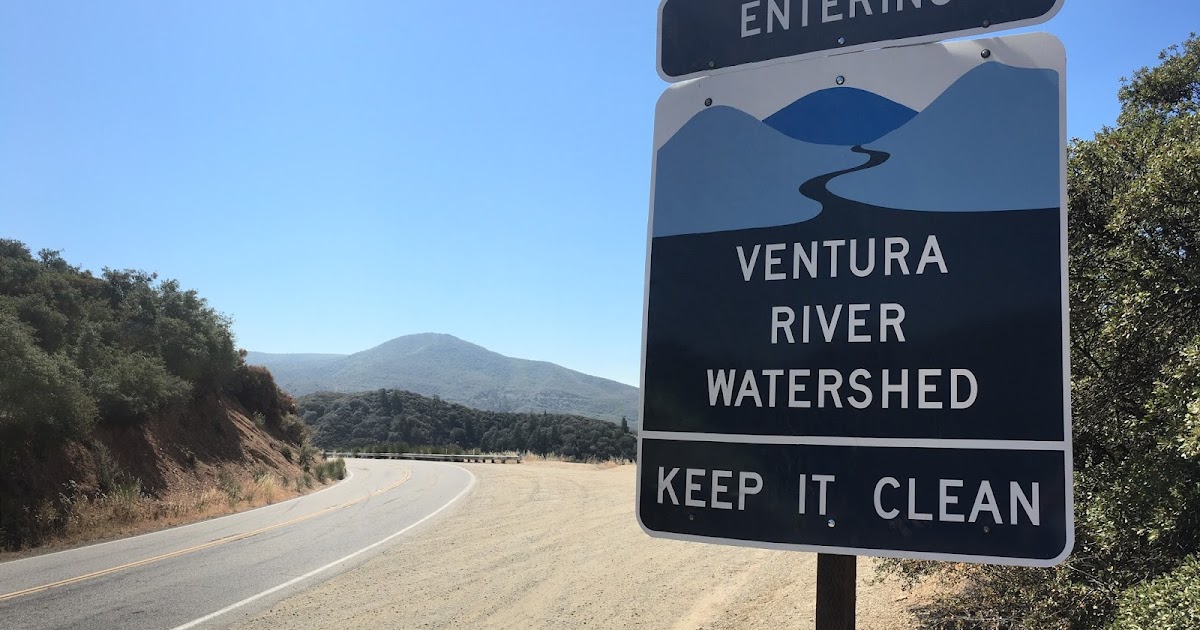 Ventura River Ecosystem: Watershed signs