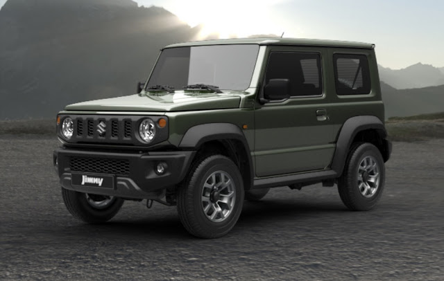 Suzuki Jimny 4 (2018 à 2023) - Couleurs et code peinture