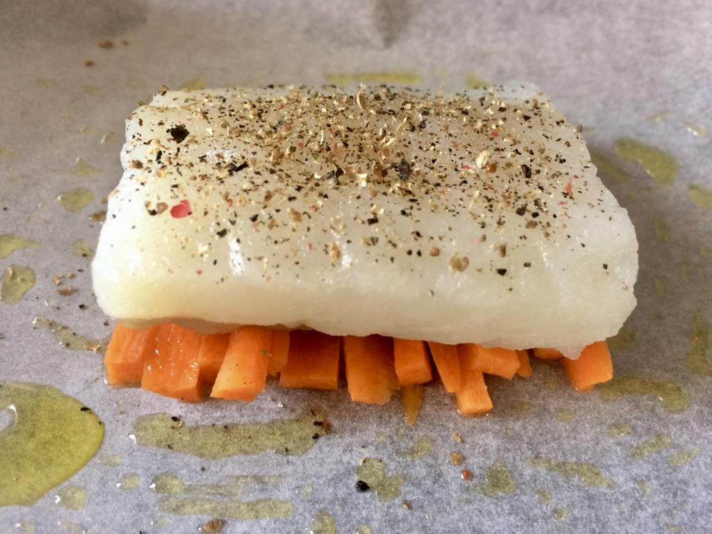 RECETíVOROS: BACALAO AL 'PAPILLOTE' RECETíVOROS: BACALAO AL 'PAPILLOTE'