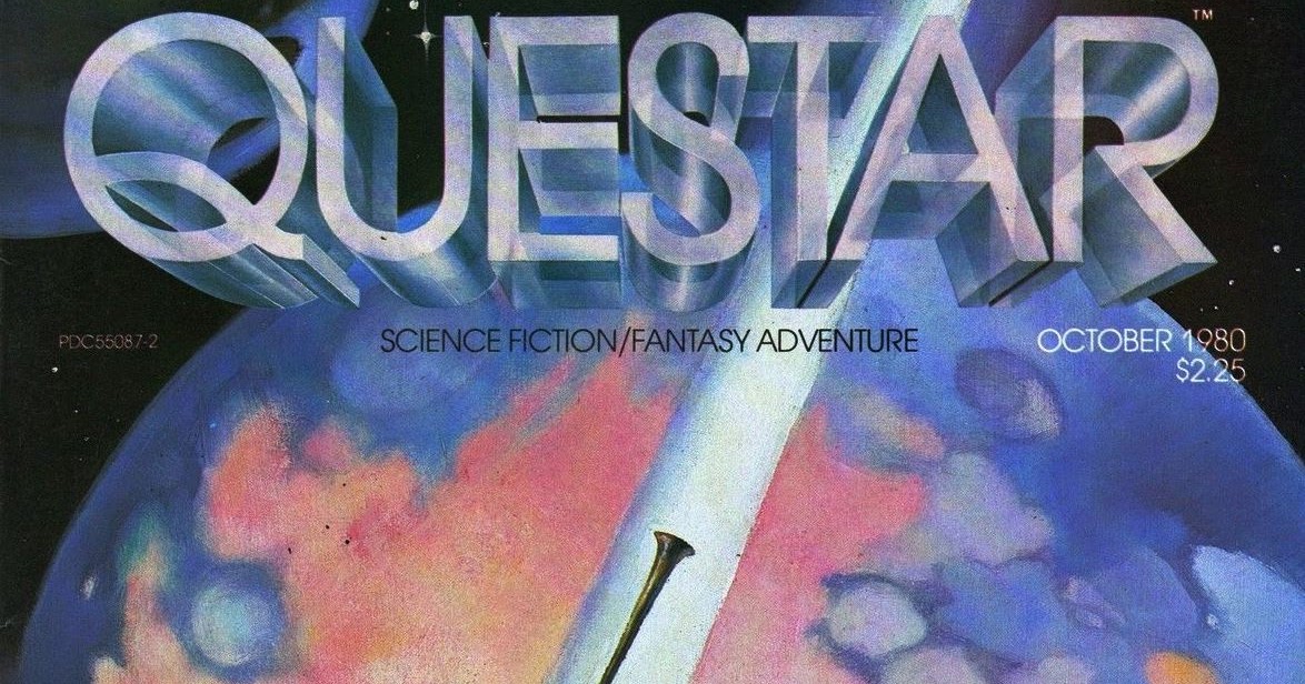 Cap'n's Comics: Questar Magazine Cover by Frank Frazetta