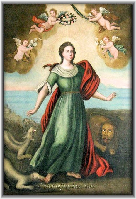 Vidas Santas: Santa Dominica o Ciriaca de Campaña, Virgen y Mártir