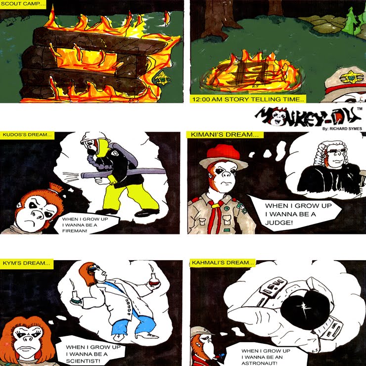 richiedemus: monkey-du comic strip