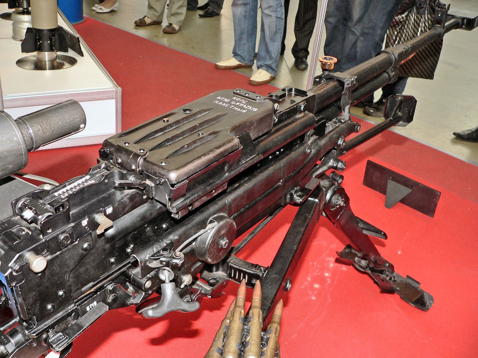 welcome to the world of weapons: Kord machine gun