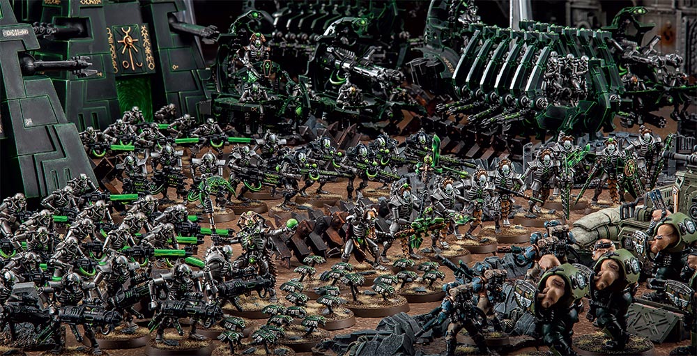 miniwars: Necrones en 8ª edición
