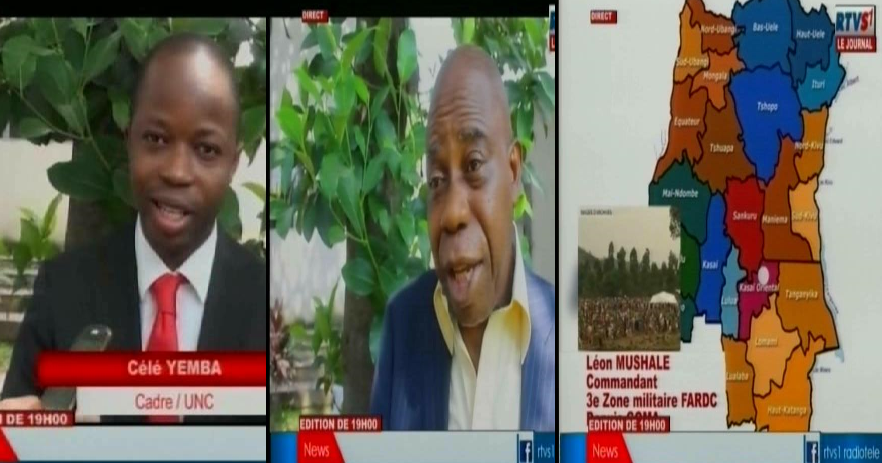 JT RTVS1 : Affaire primature , L ' UNC de Vital Kamerhe demande au ...