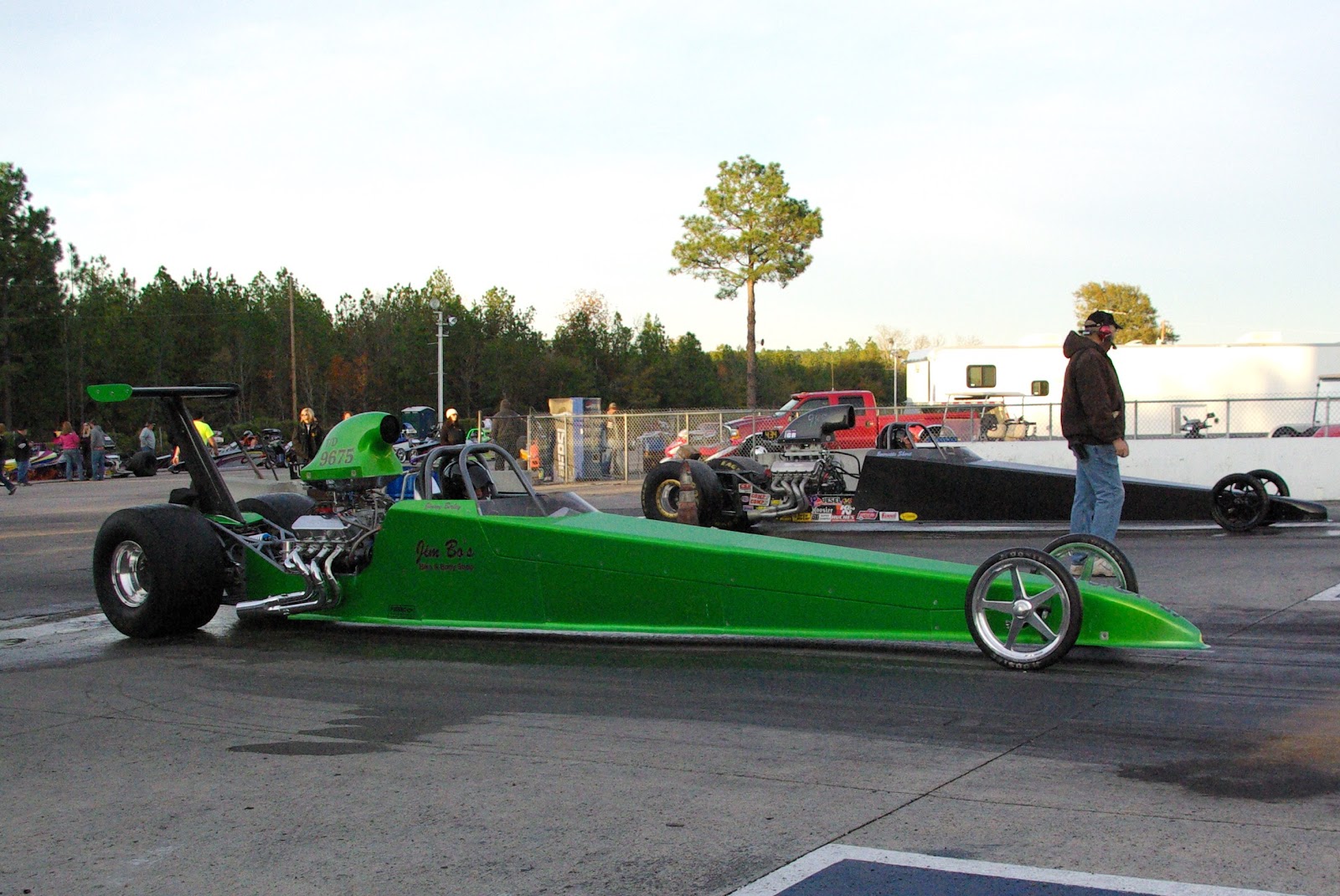 Fast Shutter: JIMMY BERLEYS BEAUTIFUL ((GREEN)) DRAGSTER AT CAROLINA ...