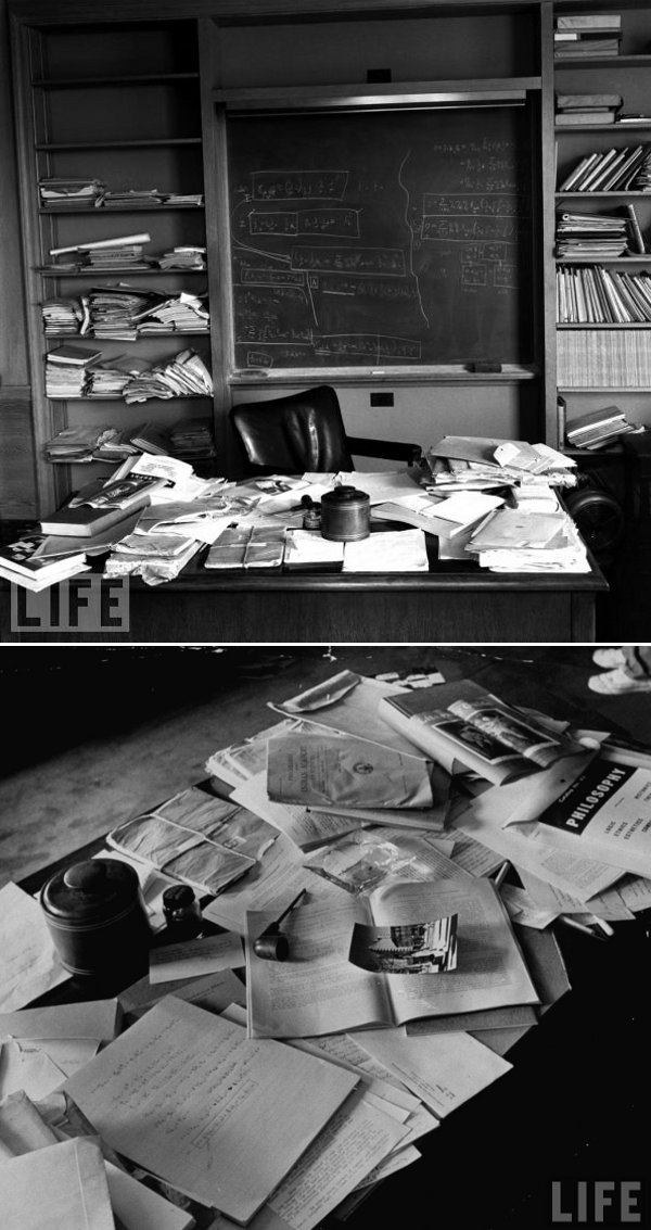 Pat'sBlog: Einstein's Desk On Day after his Death