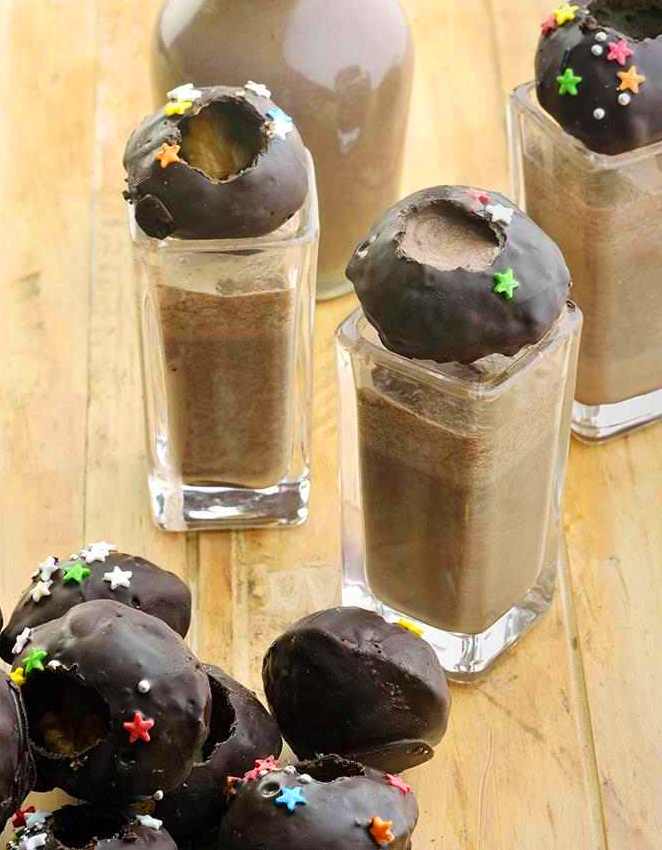 Chocolatë Pani Puri (Chocolatë Golgappa) | Aimer La Cuisine