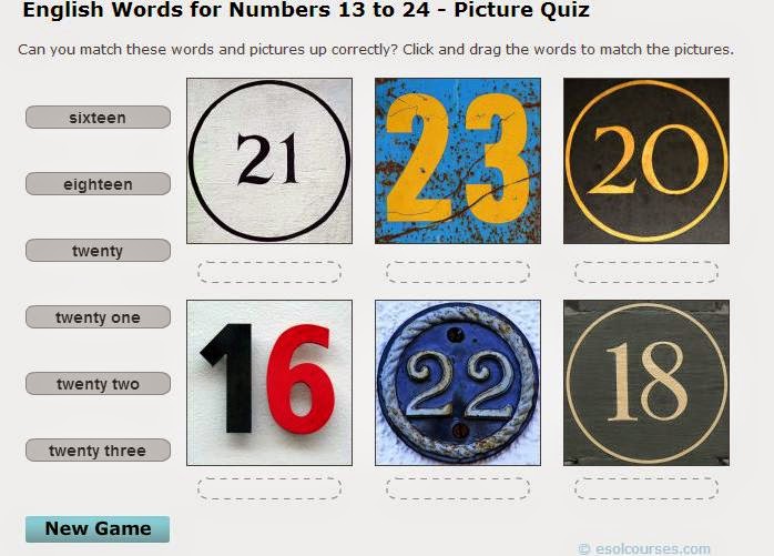 Ideo English 123 2015-16: Let´s talk numbers