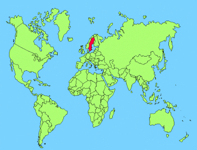 Map of Sweden in The World | Sweden Map | Geography | Physical ...