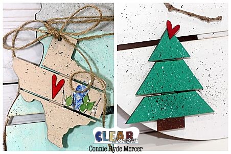 crafty goodies: Wood Mini Pallet Shapes, ideas with Clear Scraps!!!