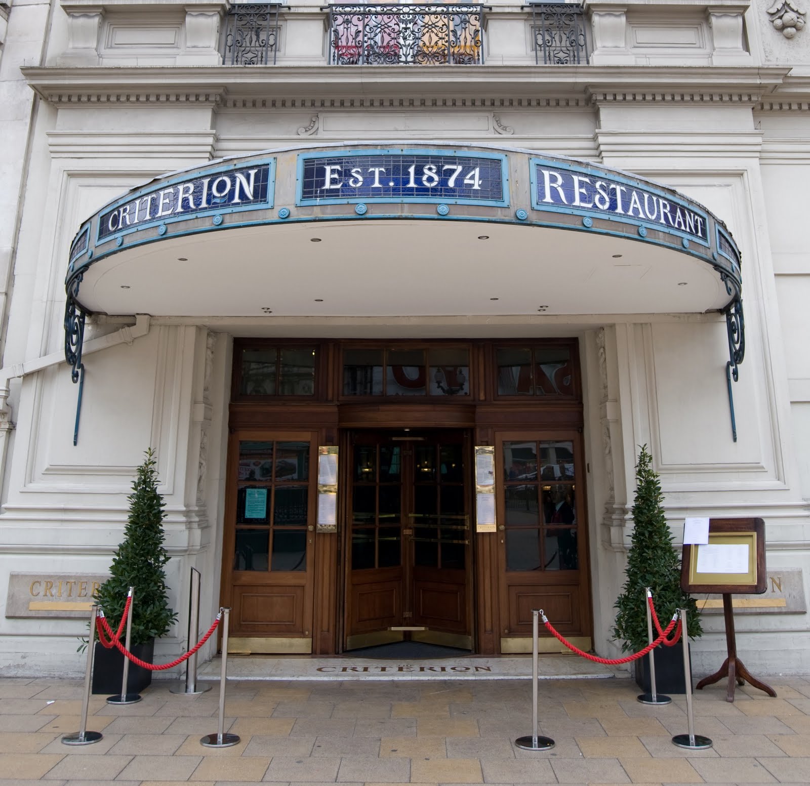 Criterion Restaurant, Piccadilly | TwelvePointFivePercent