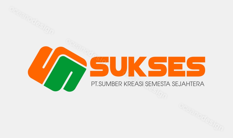 Desain logo PT. SUKSES - Jasa Desain Grafis Jogja