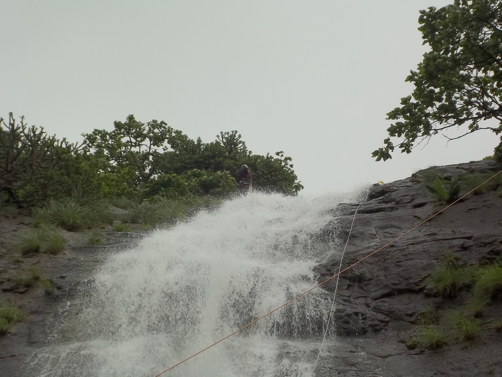Wanderlust: Waterfall Rappelling at Dudhiware Waterfall (Lonavala)