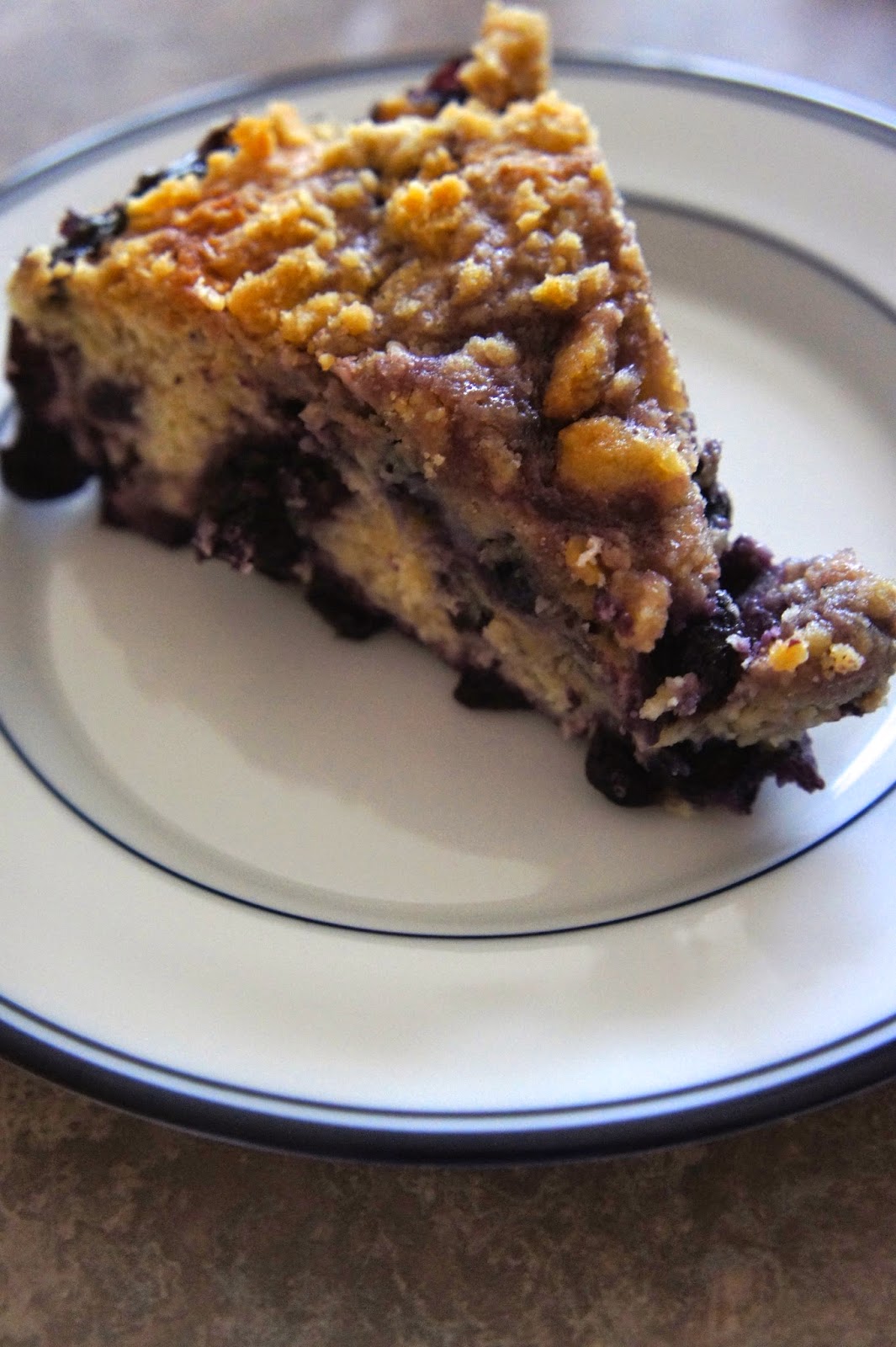 Savory Sweet and Satisfying: Blueberry Buckle