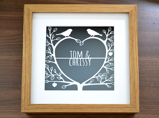 Unique Valentines Gifts ~ Paper Petal Paper Cutting