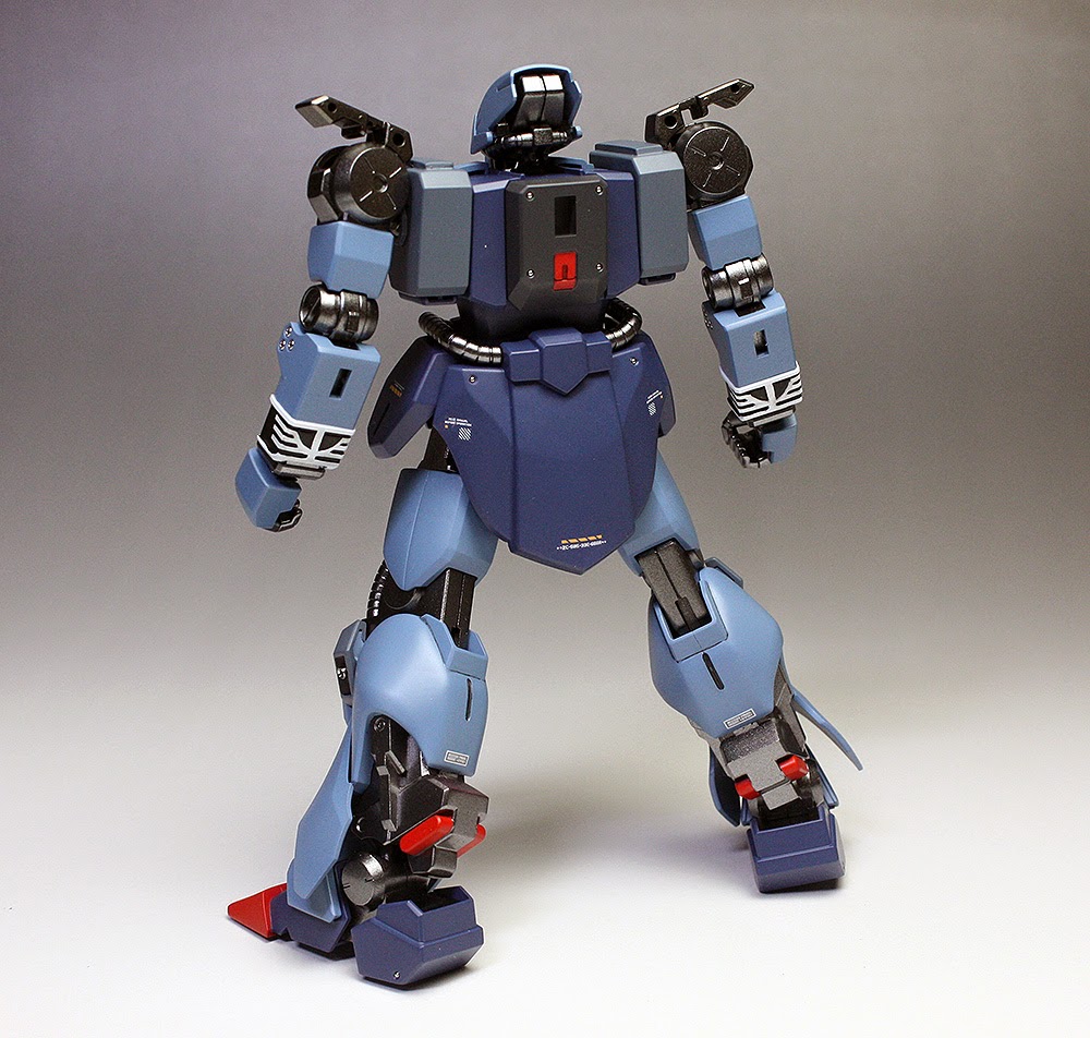 GUNDAM GUY: HGUC 1/144 AMX-101E Schuzrum Galluss - Painted Build