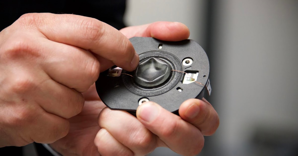 How to fix a dented Dynaudio tweeter