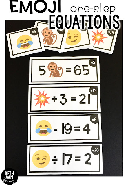 theteachyteacher: Emoji Equations