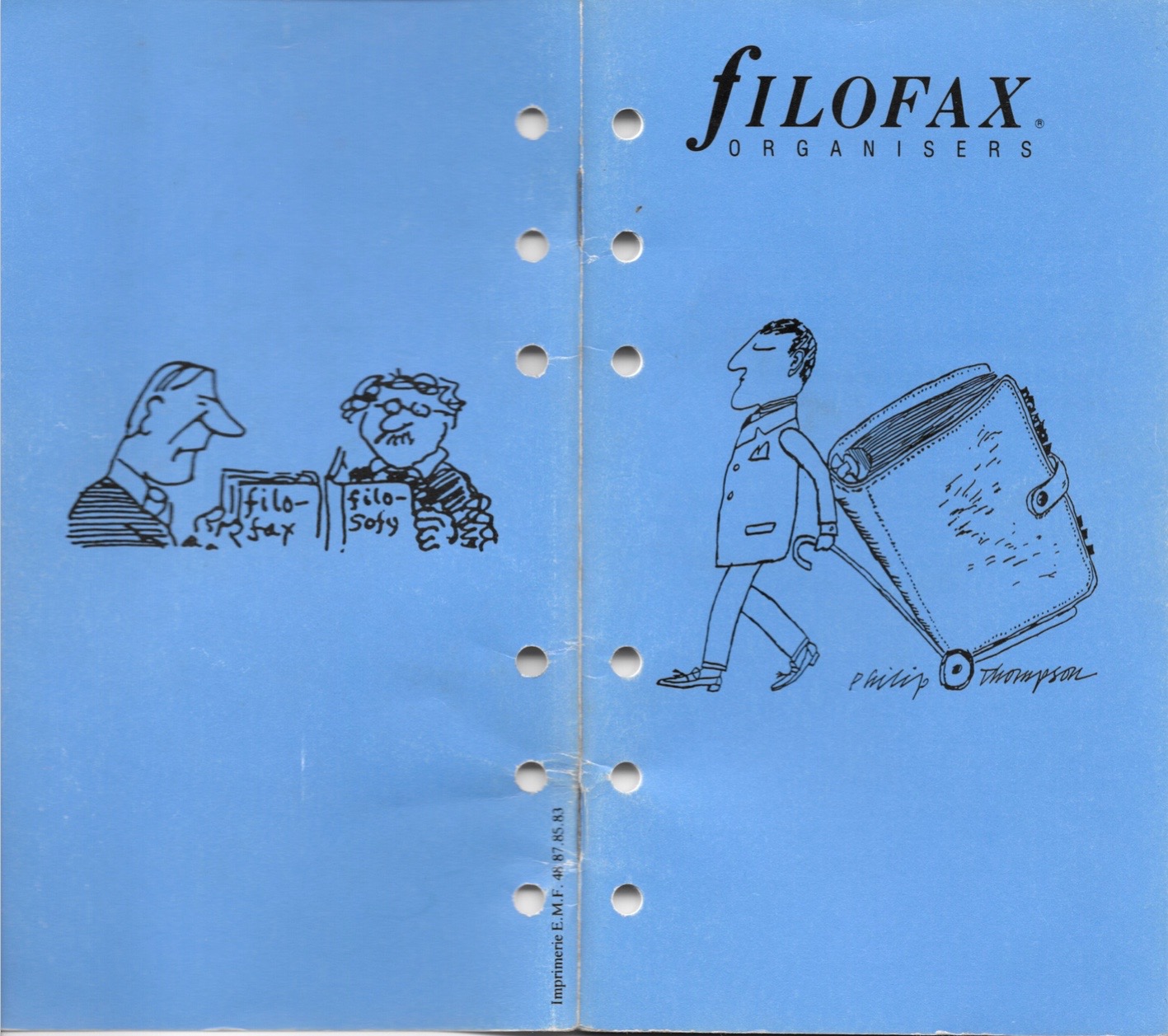 Philofaxy: Filofax France 1989