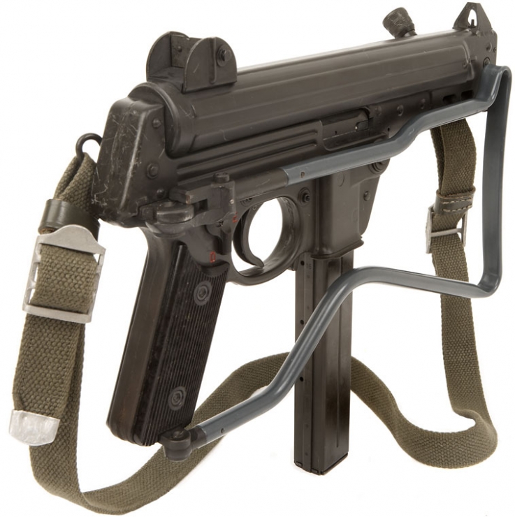 Submachine Gun / Pistol Mitraliur Walther Mpl/Mpk - Not Angka Lengkap