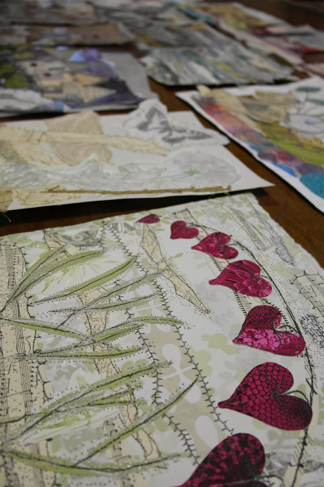 H-anne-Made: Stitched Collage Workshop