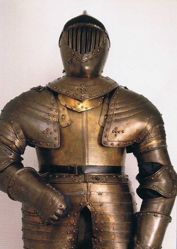 My postcards collection: Suit of armour from Finland