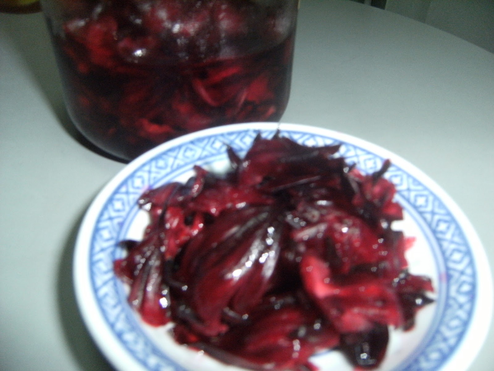 Iris Food Haven: Wild Roselle Pickles