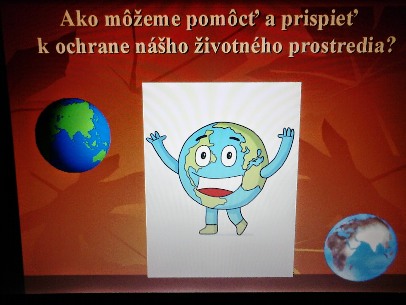 Školský klub detí: DEŇ ZEME