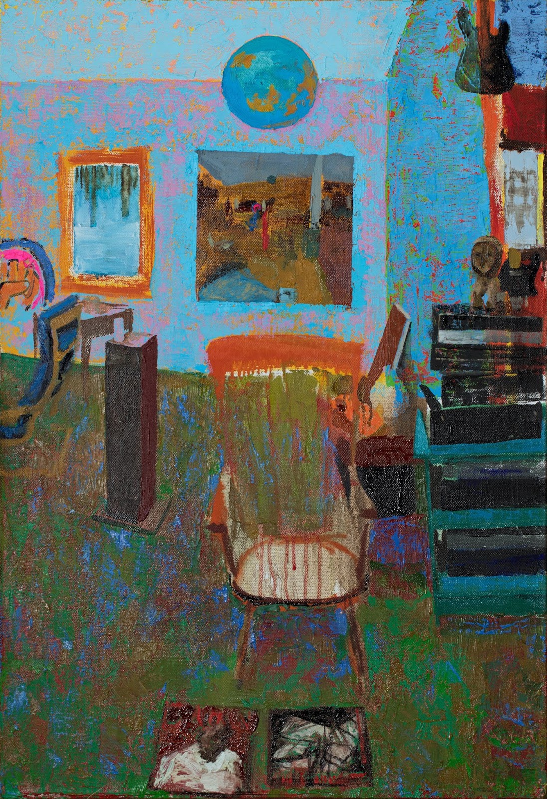 gideon bok's new paintings