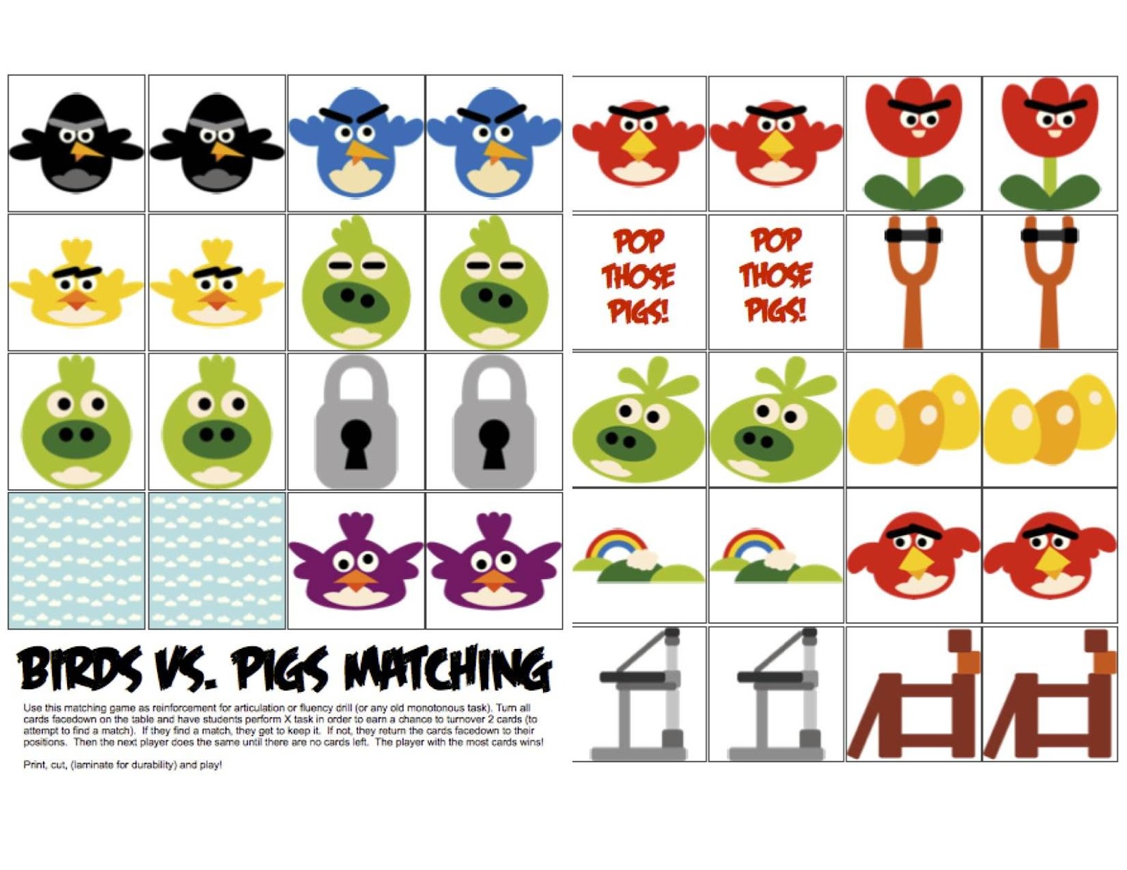 Angry birds helping me do a little speech therapy today