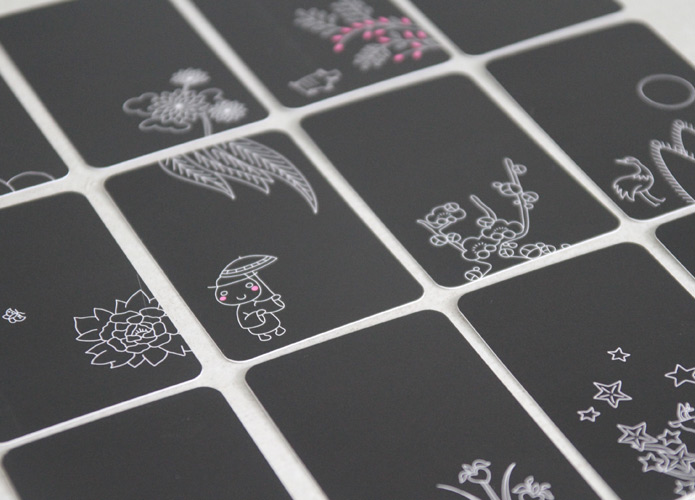 Hanafuda Hub!: Hanafuda themed Business Cards (Meishi)