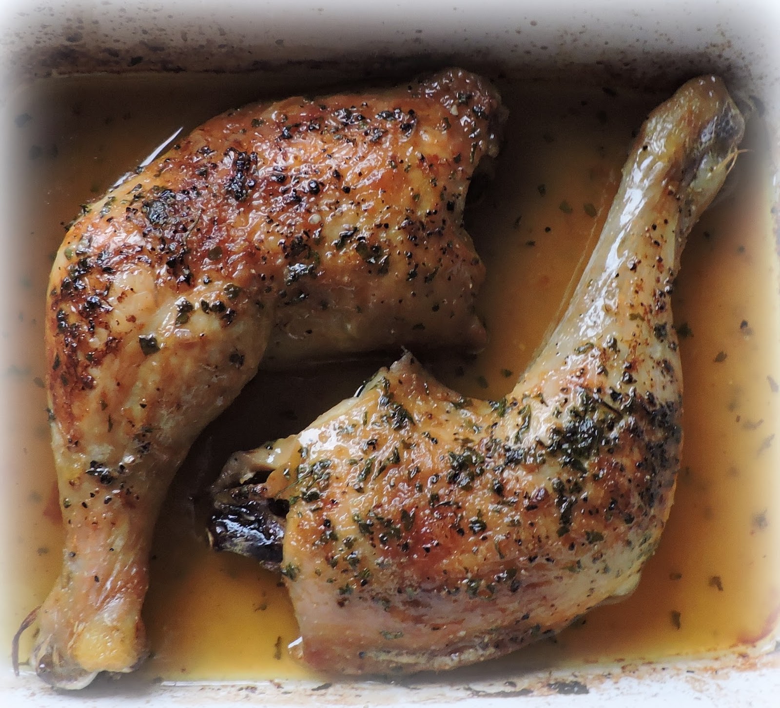 Lemon Roasted Chicken Legs | The English Kitchen