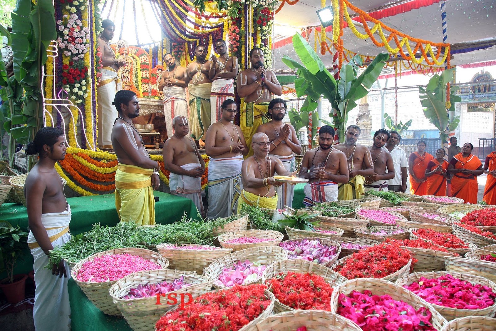 Glorious Pushpa Yagam in Sri Kodandarama Swamyvaari Temple - rspnetwork.in