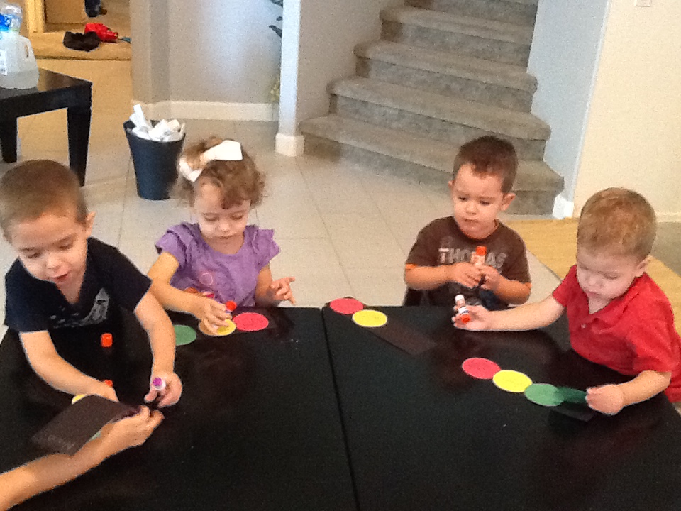 Busy Bee Preschool - 3 year old class: The rest of week 1...