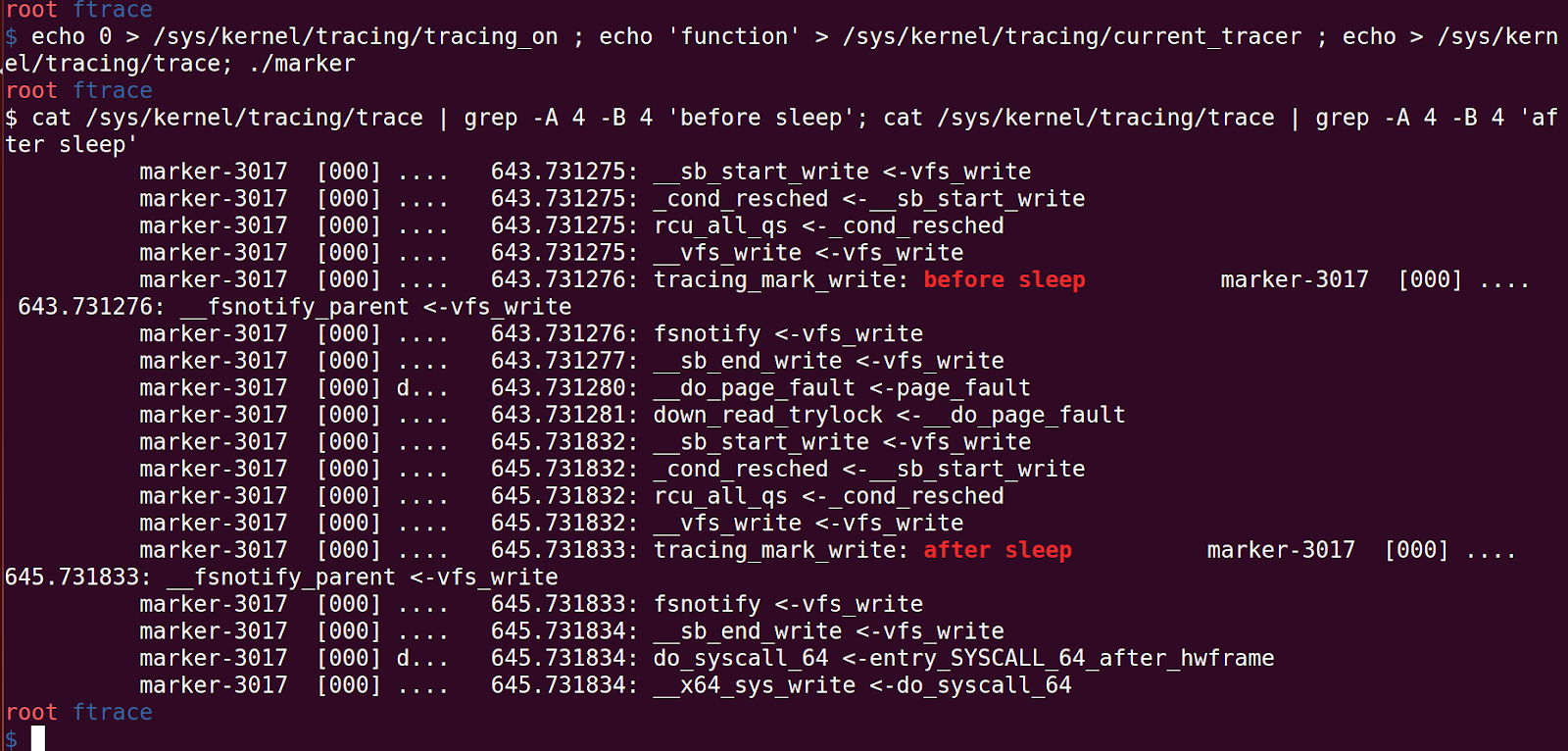 Debugging Linux Kernel Using Ftrace Part 20 Write Into Trace File