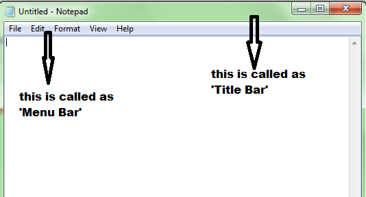 Notepad, Wordpad and Paint