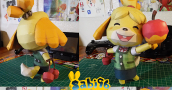 Animal Crossing Isabelle Papercraft | Papercraft Paradise | PaperCrafts ...